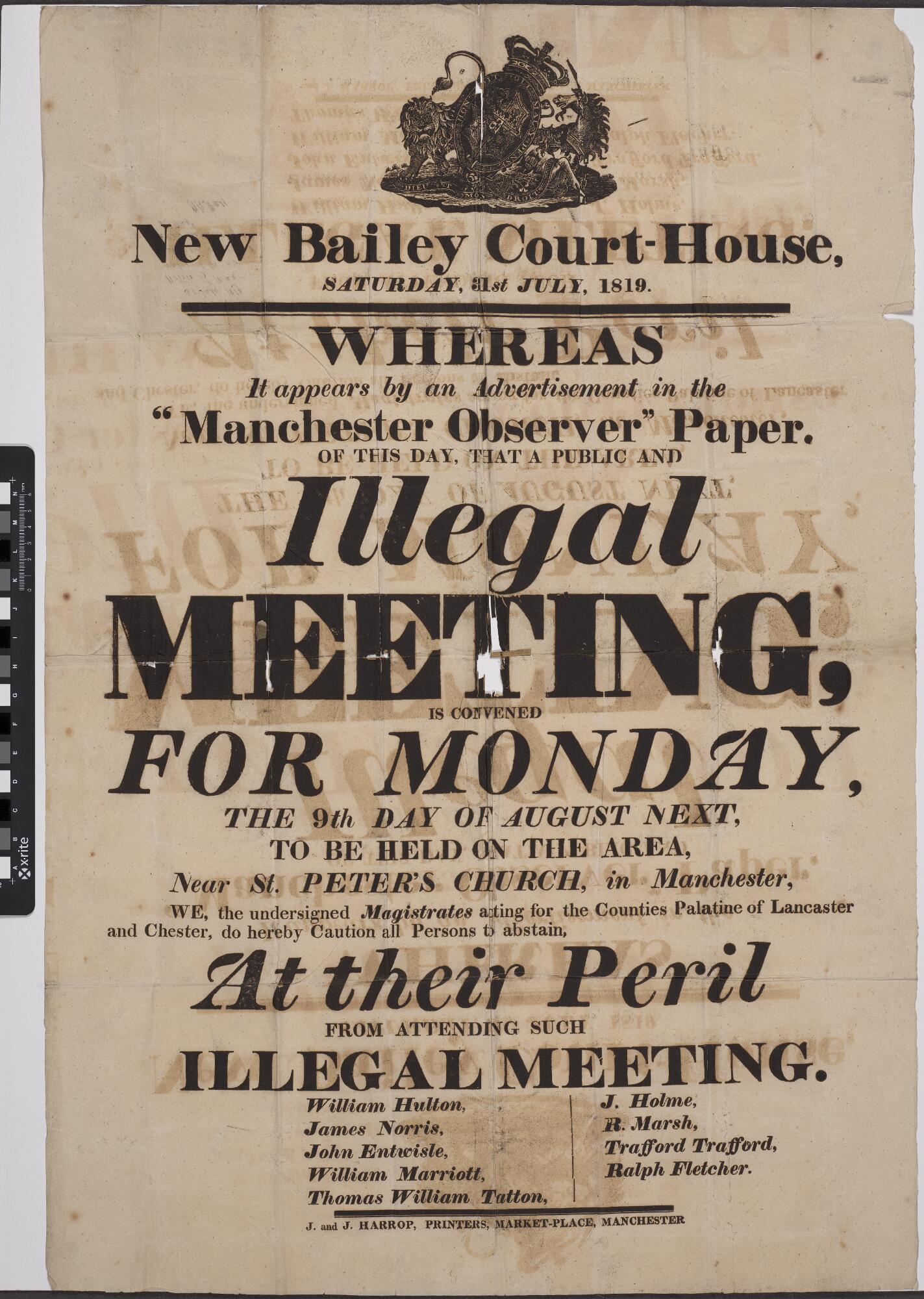 The Peterloo Massacre: A tale of rights, riots and radical notices | by ...